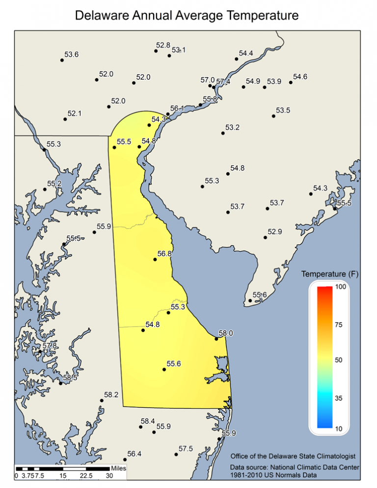 Delaware's Climate - Delaware Climate Office